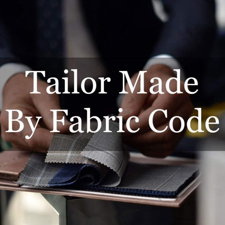 Order By Fabric Code - CuffLapel